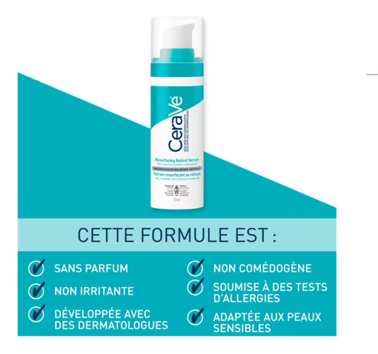 Sérum Rétinol Anti-Marques CeraVe - Mon Expert Santé